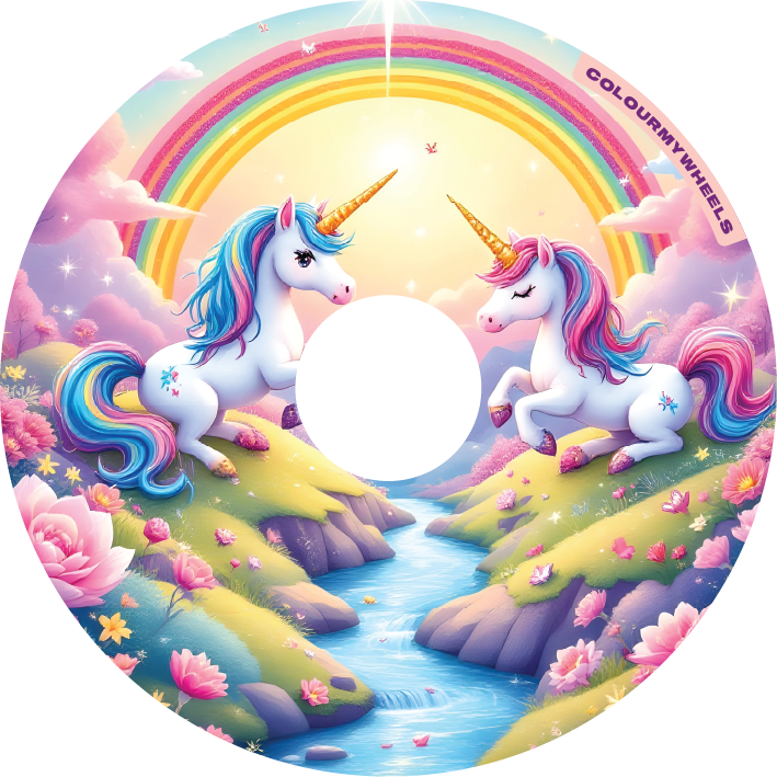 Rainbow Unicorn | CMW Collection – Colour My Wheels